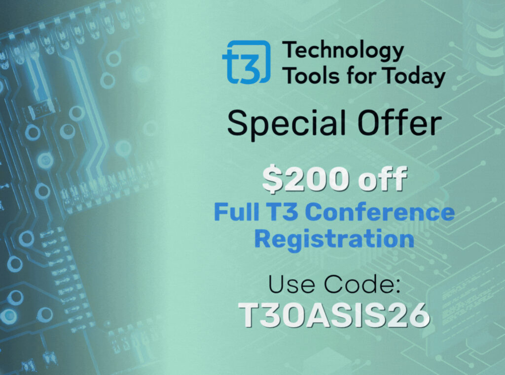 Special Offers for the 2026 T3 Technology Conference