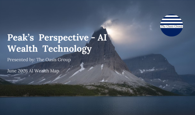 The Oasis Group's AI WealthTech Map: Peaks Perspective